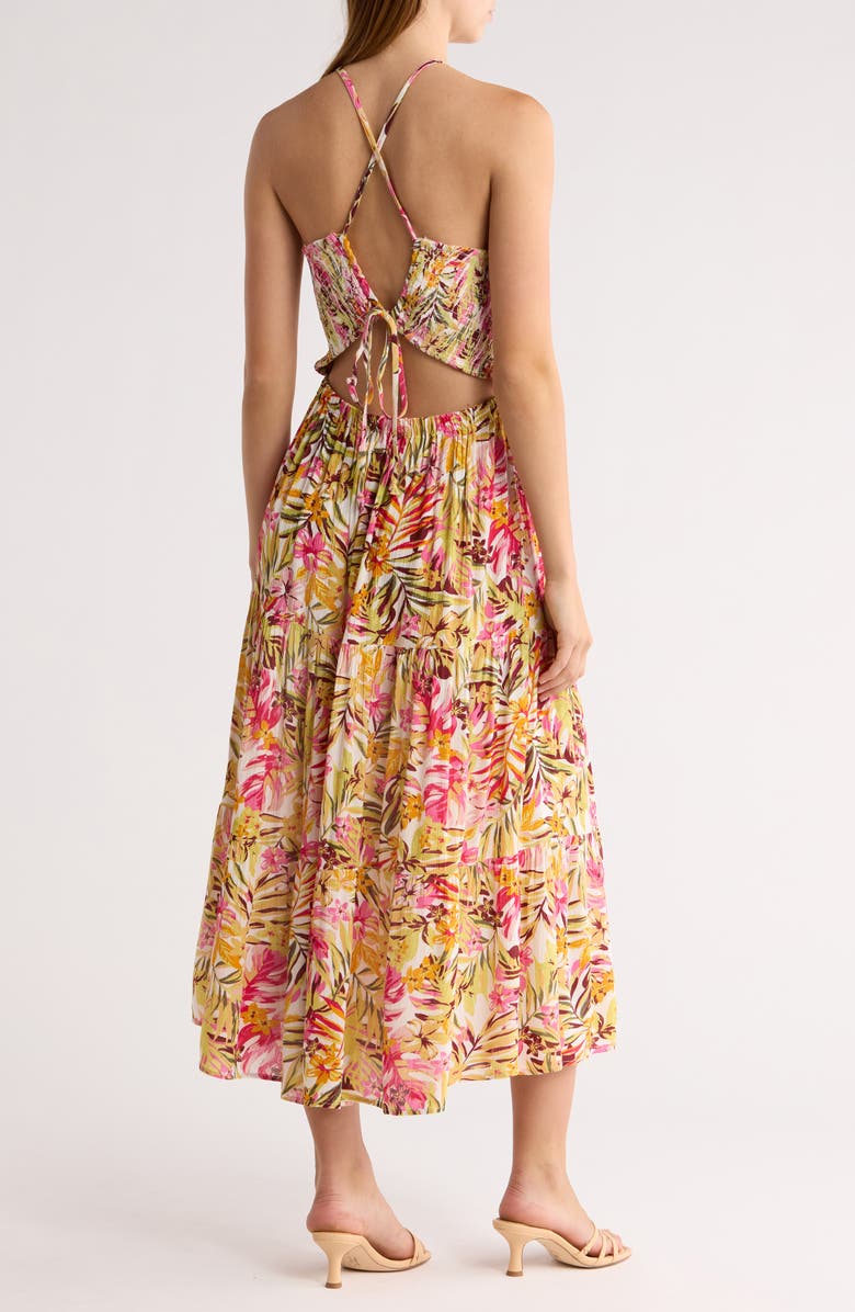 Rip Curl Copacabana Smocked Midi Sundress | Nordstromrack