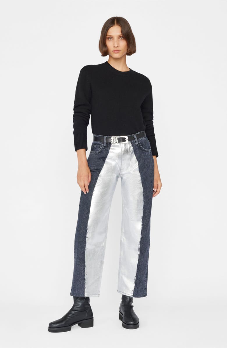 FRAME Pieced Straight Leg Jeans | Nordstromrack