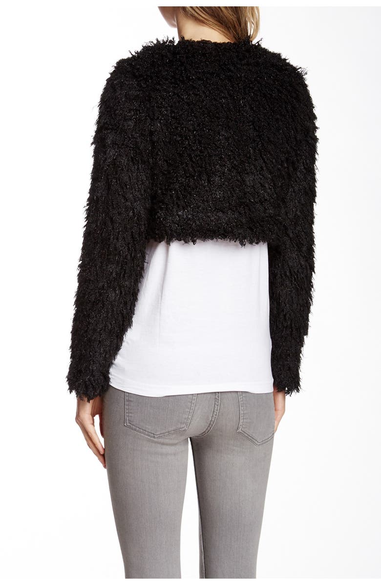 Vertigo Paris FAUX FUR CROPPED SHRUG | Nordstromrack