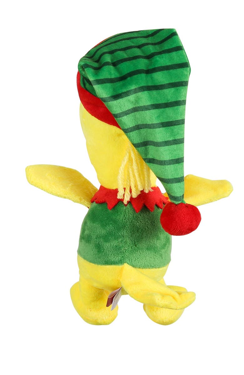 FETCH 4 PETS Peanuts 9" Holiday Snoopy Santa & Woodstock Elf Big Head ...