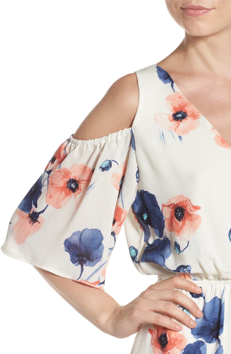 Fraiche by J Cold Shoulder Maxi Dress | Nordstromrack