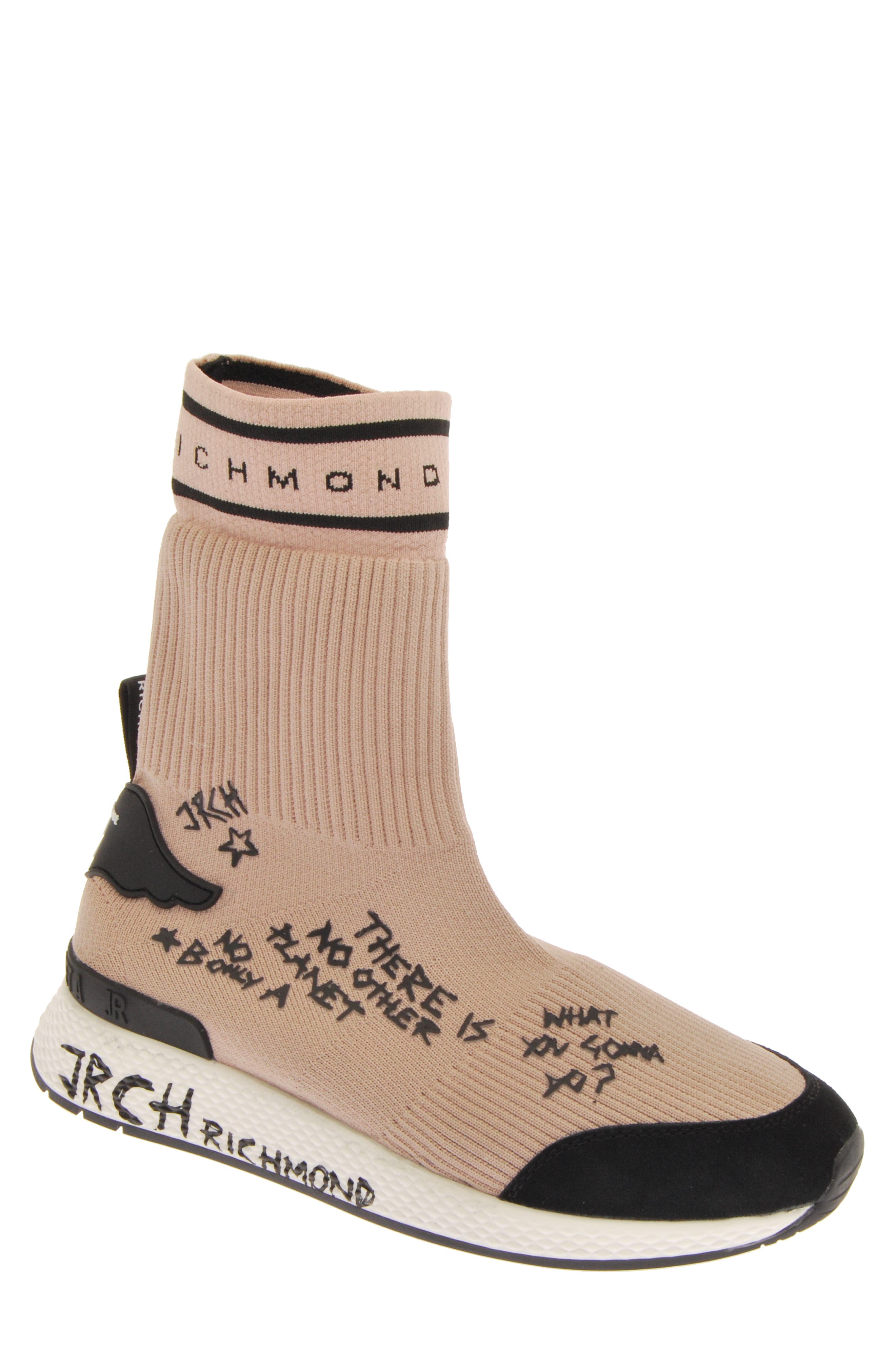 JOHN RICHMOND Stretch Sock Sneaker (Women) | Nordstromrack