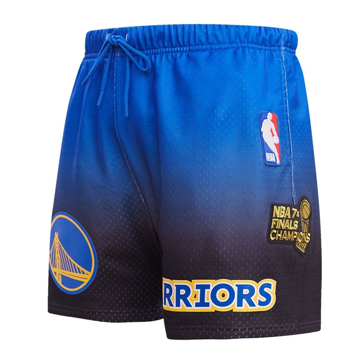 PRO STANDARD Men's Pro Standard Royal/Black Golden State Warriors Ombre ...