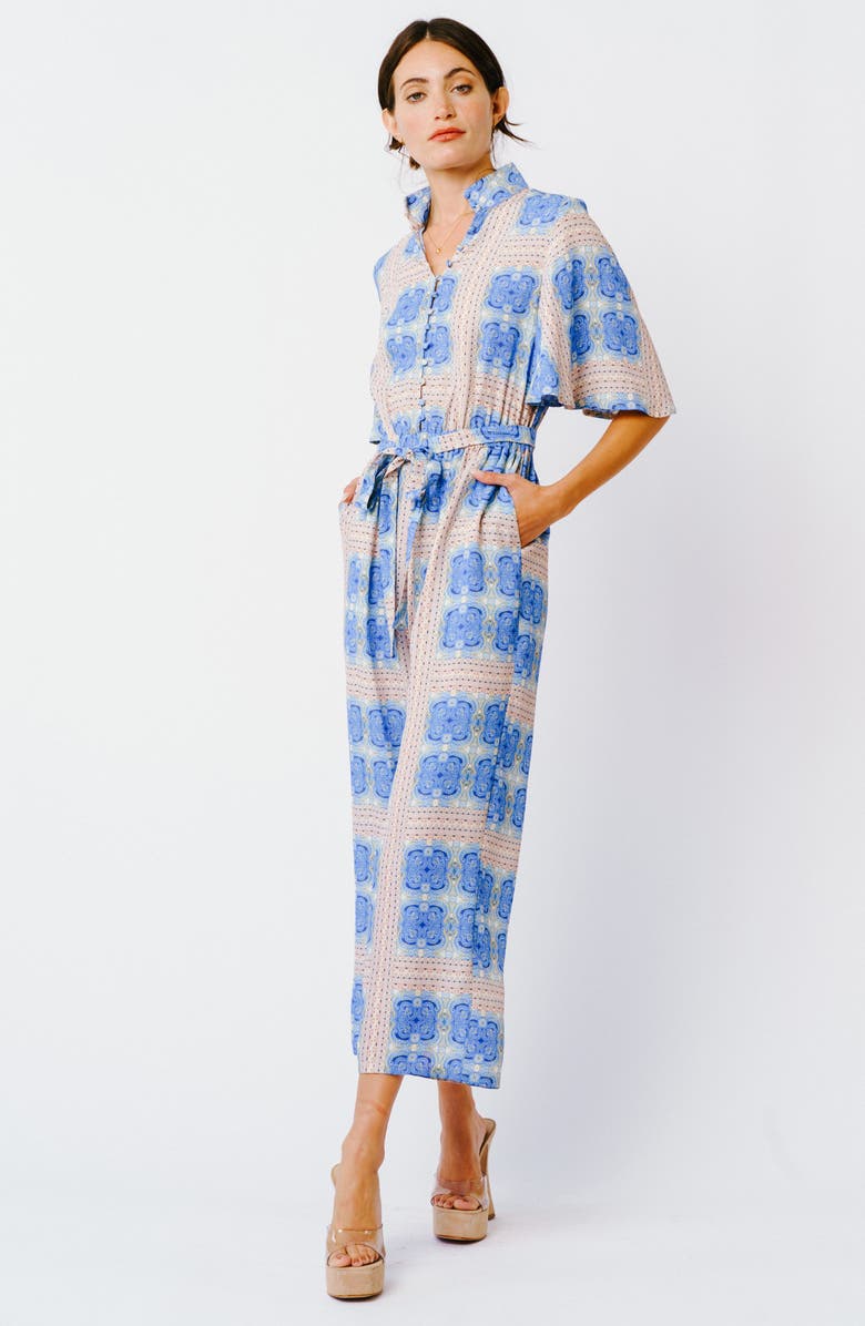 CIEBON Riya Tile Print Jumpsuit | Nordstromrack