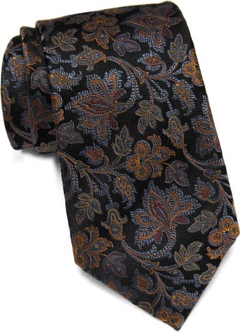 Duchamp Floral Vine Silk Tie | Nordstromrack