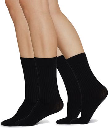 Swedish Stockings Signe 2-Pack Crew Socks | Nordstrom