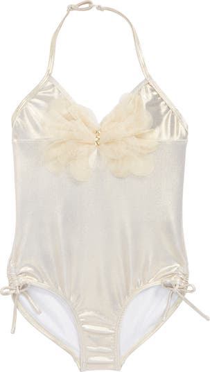 Kate Mack One-Piece Halter Swimsuit | Nordstrom