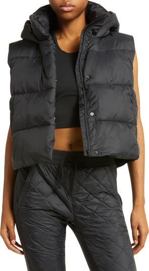 Alo Gold Rush Hooded Puffer Vest | Nordstrom