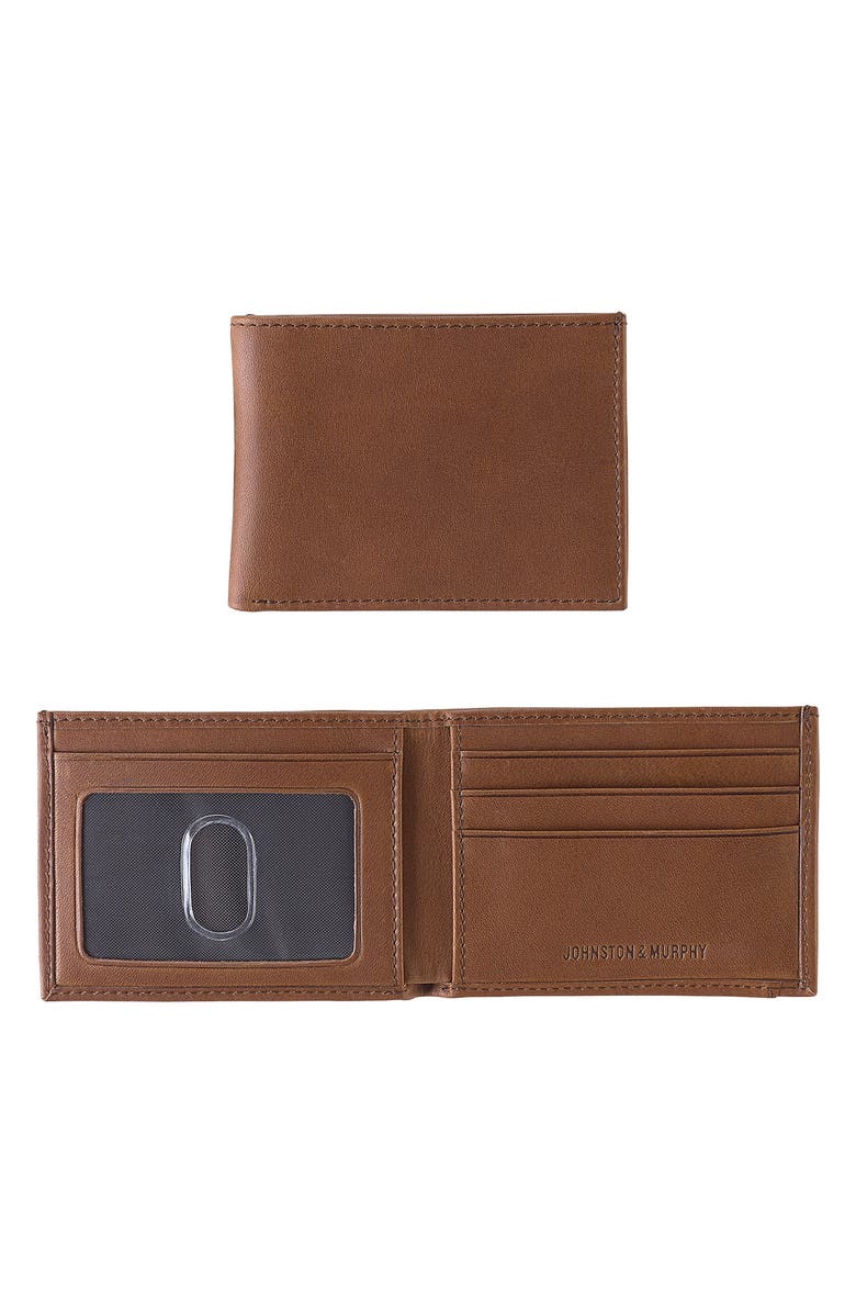 Johnston & Murphy Super Slim Leather Wallet | Nordstromrack
