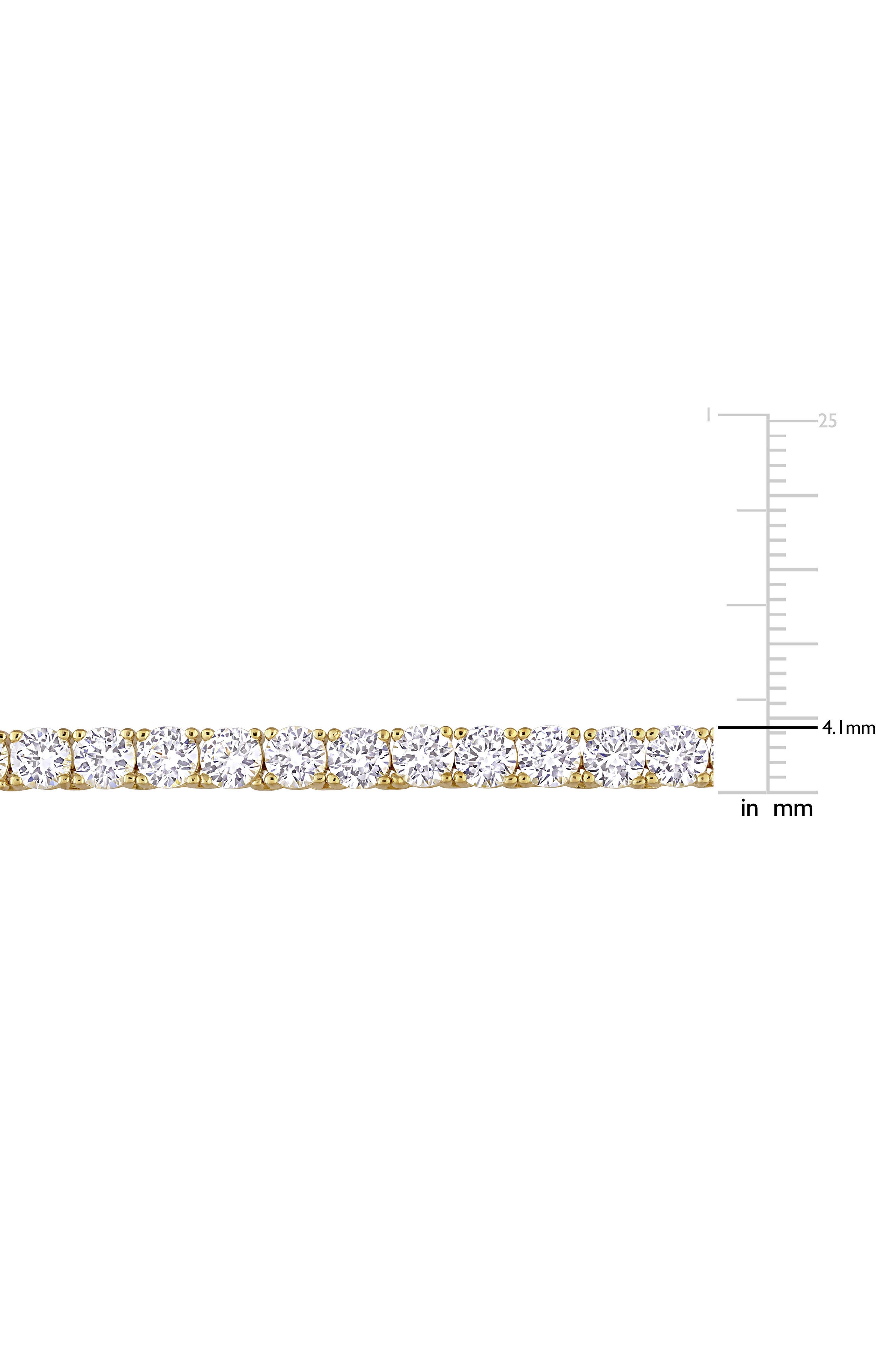 DELMAR Lab Grown White Sapphire Bracelet & Necklace Set | Nordstromrack