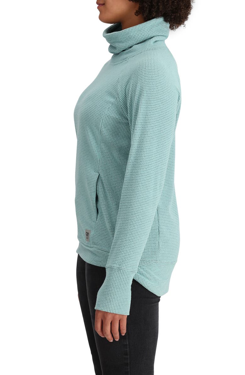 Outdoor Research Trail Mix Waffle Knit Cowl Neck Top | Nordstrom
