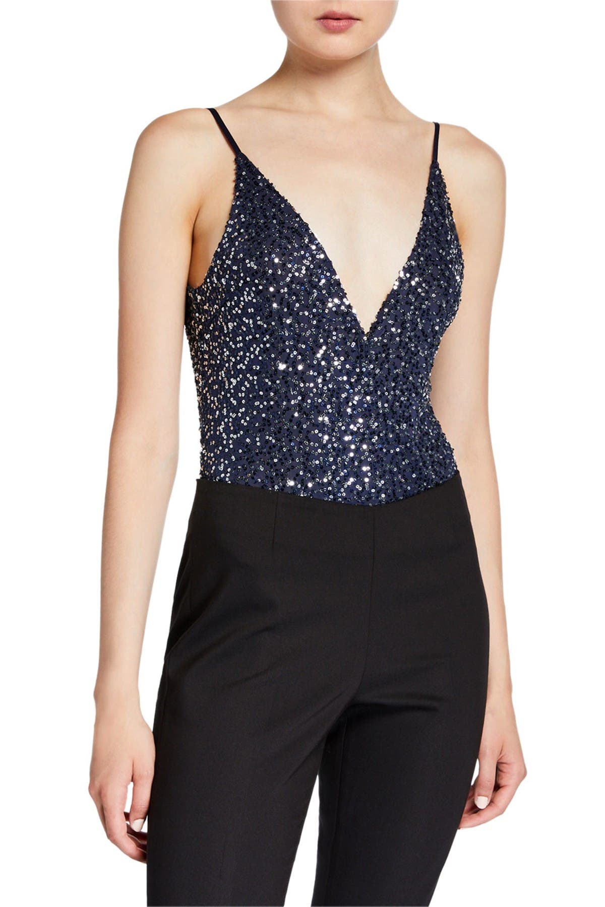 Simkhai Speckled Sequins Cami Bodysuit | Nordstromrack
