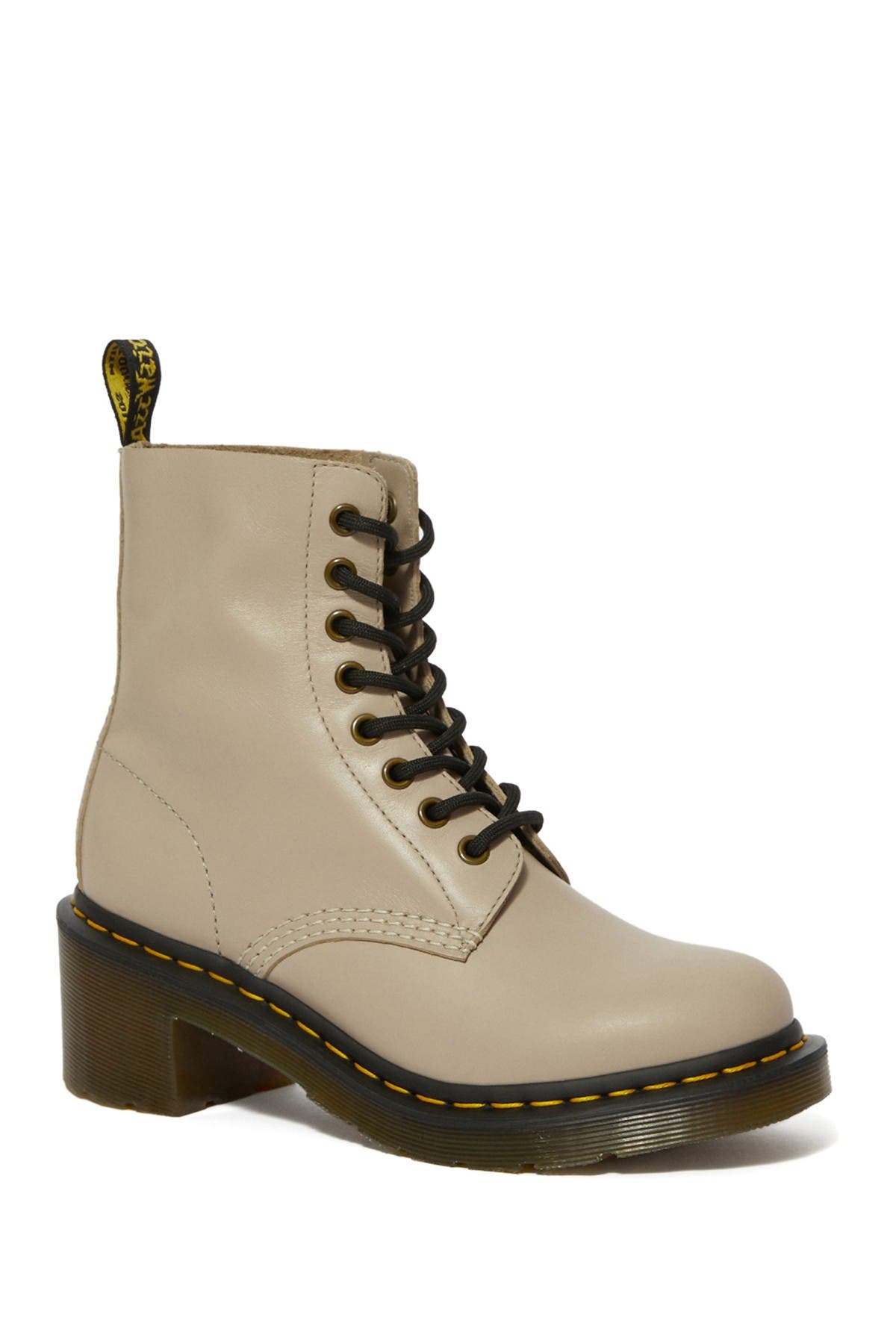 Dr. Martens Clemency Leather Block Heel Boot | Nordstromrack