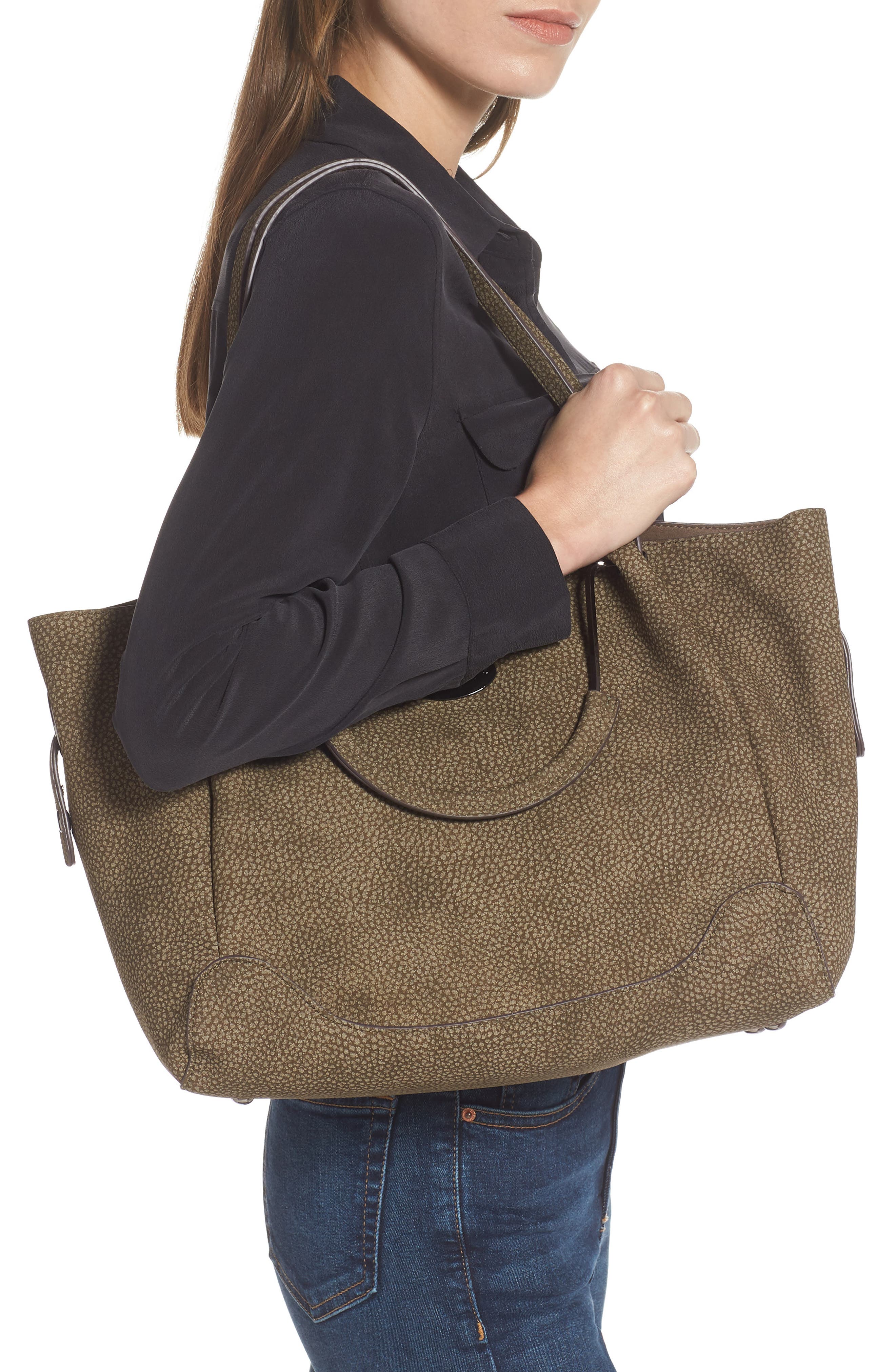Sondra Roberts Pebble Faux Leather Shopper | Nordstrom