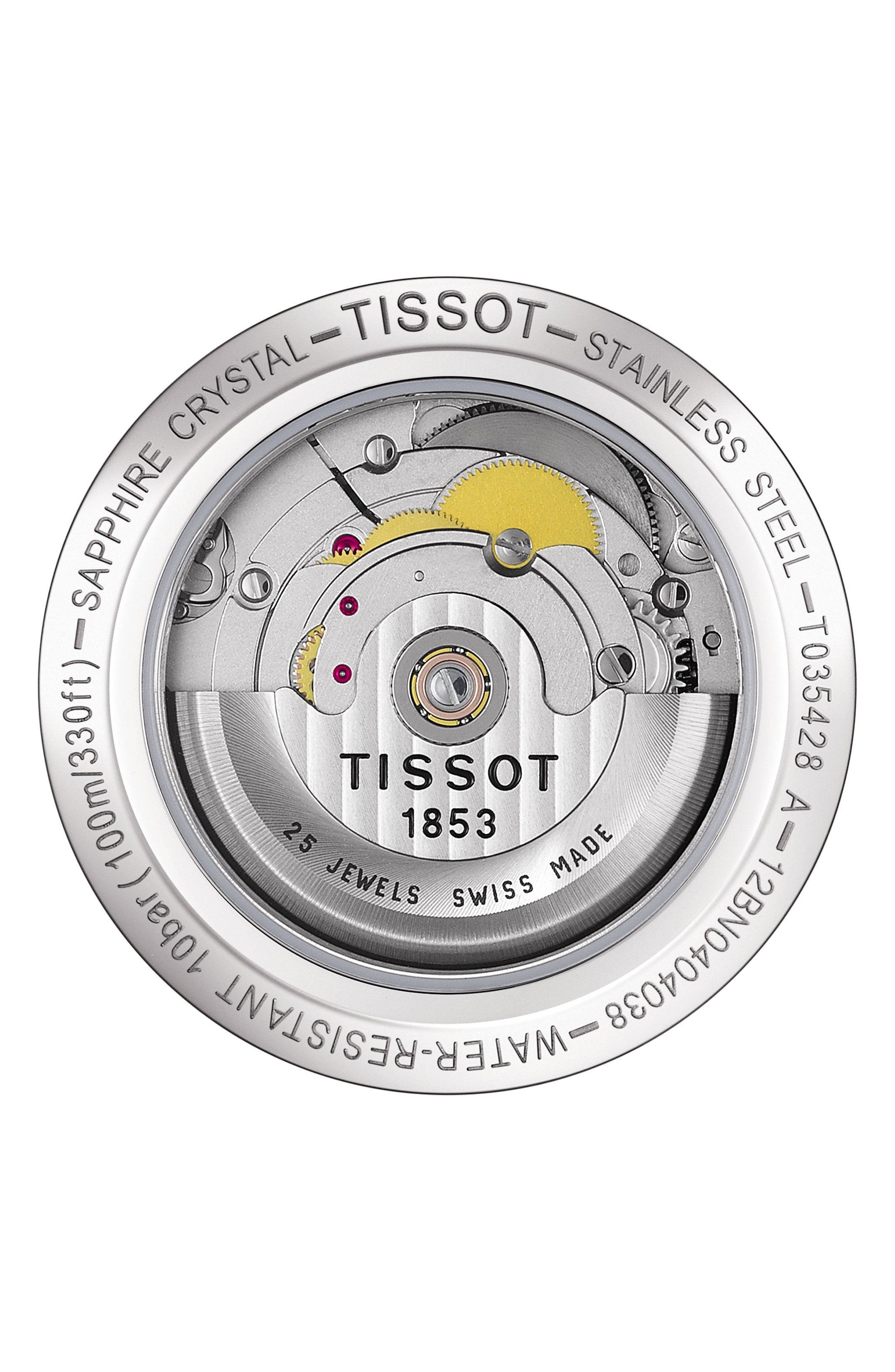 Tissot Men's Couturier Automatic Bracelet Watch, 39mm | Nordstromrack