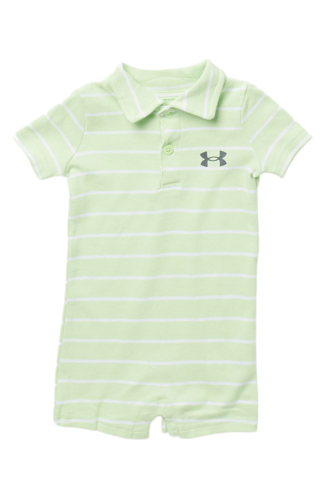 Under Armour Striped Polo Romper | Nordstromrack
