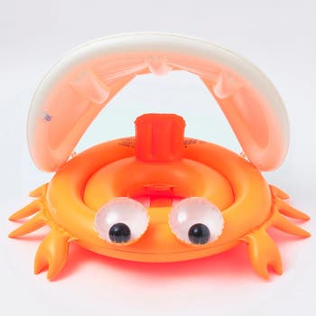 Sunnylife Baby Float Sonny The Sea Creature, Inflatable Ring, Orange ...