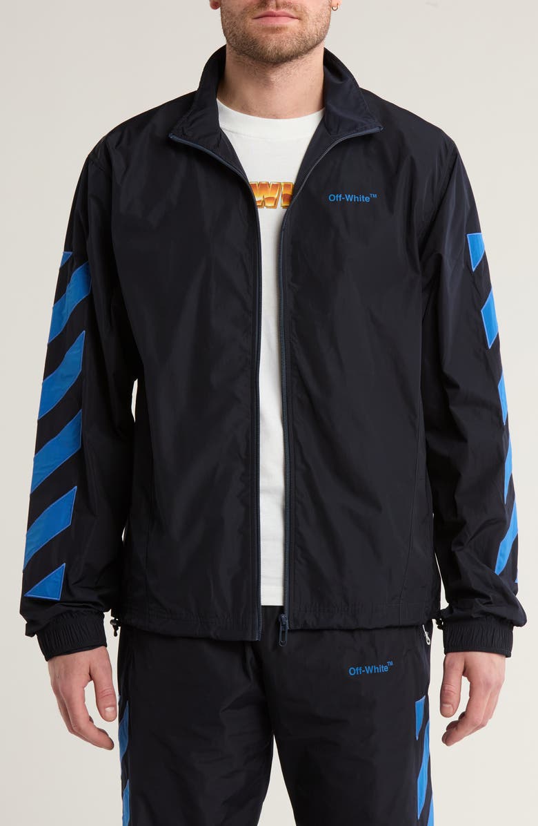 Off-White Diagonal Outline Outerspace Track Jacket | Nordstromrack