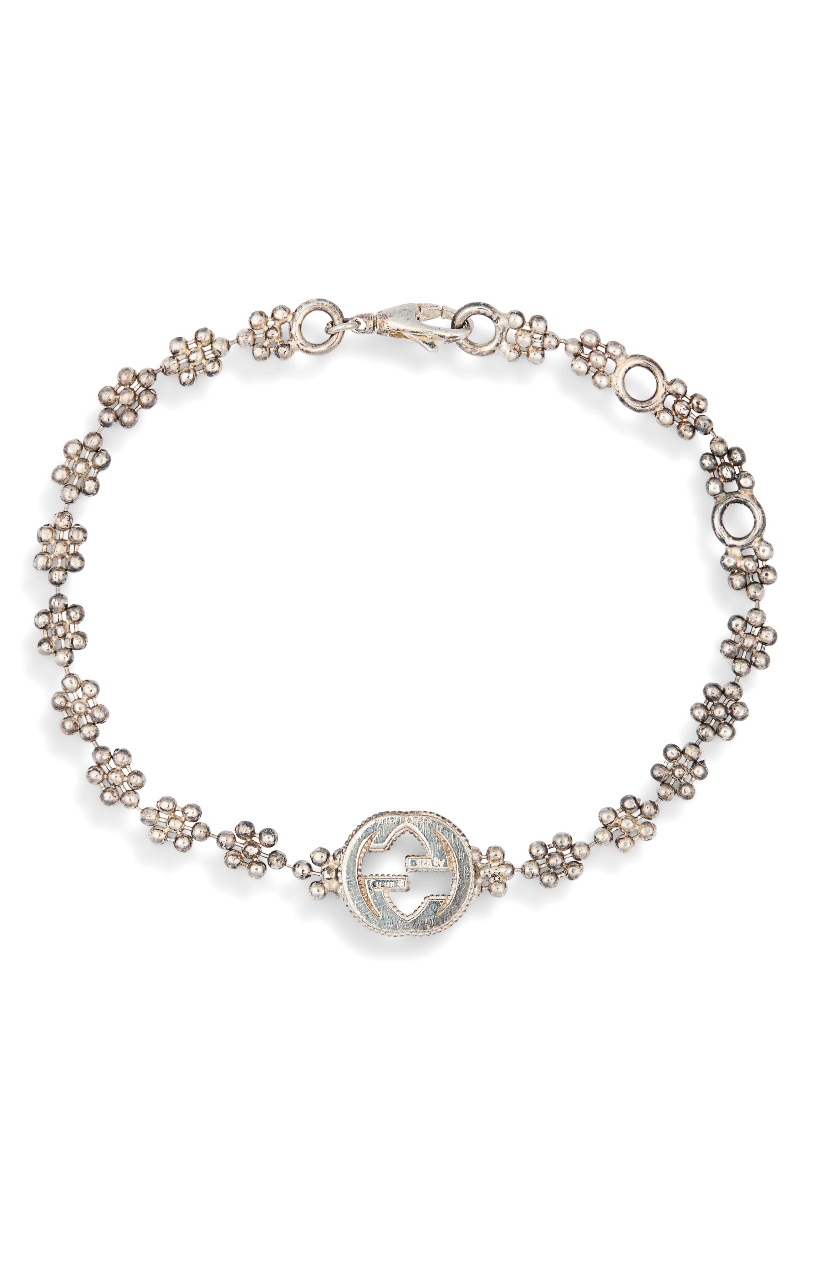 Gucci Fiore Interlocking GG Bracelet | Nordstromrack