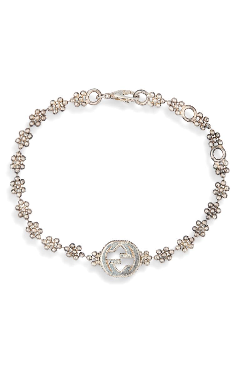 Gucci Fiore Interlocking GG Bracelet | Nordstromrack