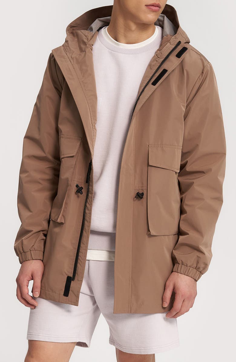 Noize Bartley Water Resistant Hooded Rain Jacket | Nordstromrack