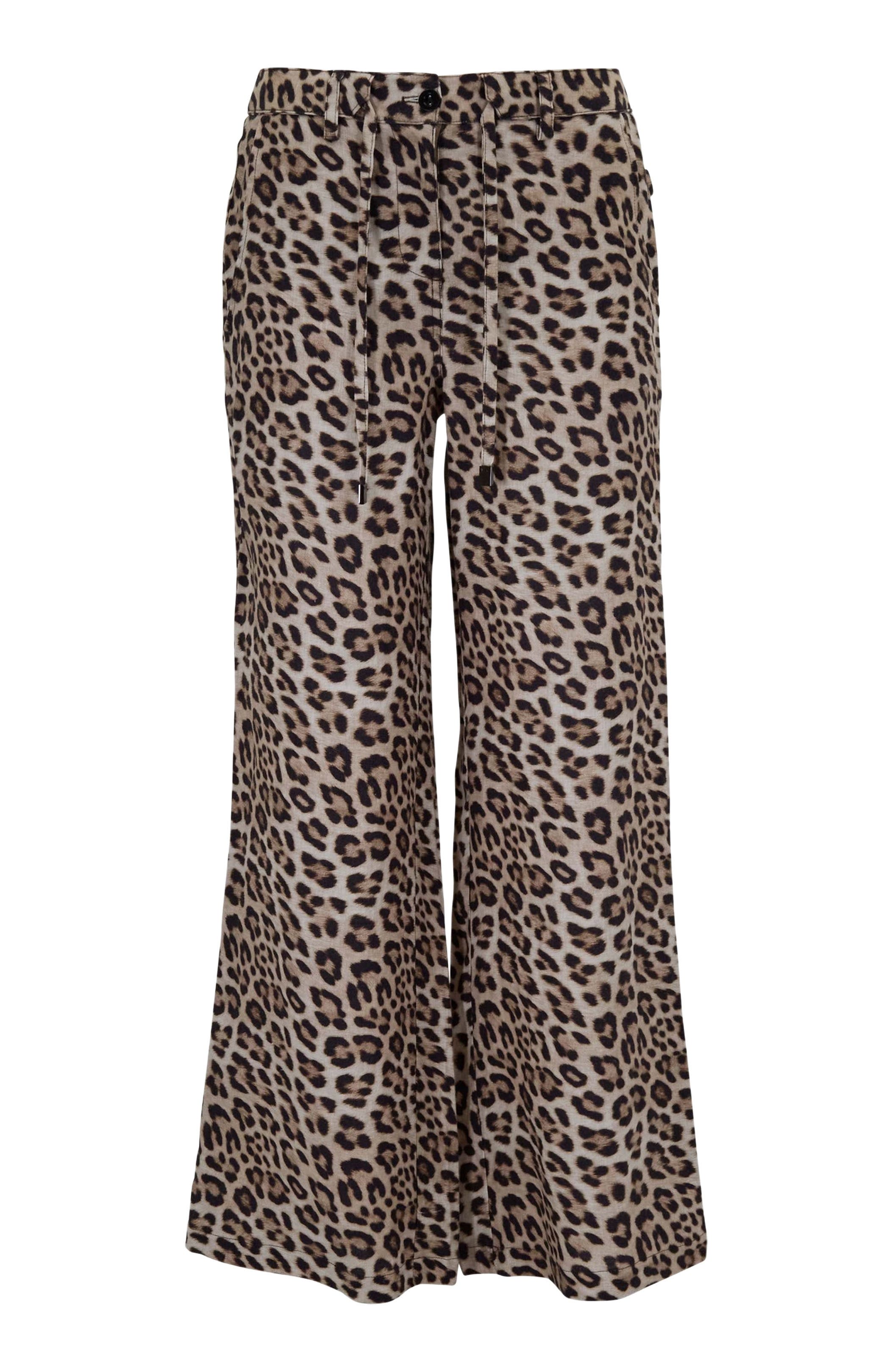Leopard Womens Wide-leg Pant (Women) | Nordstrom