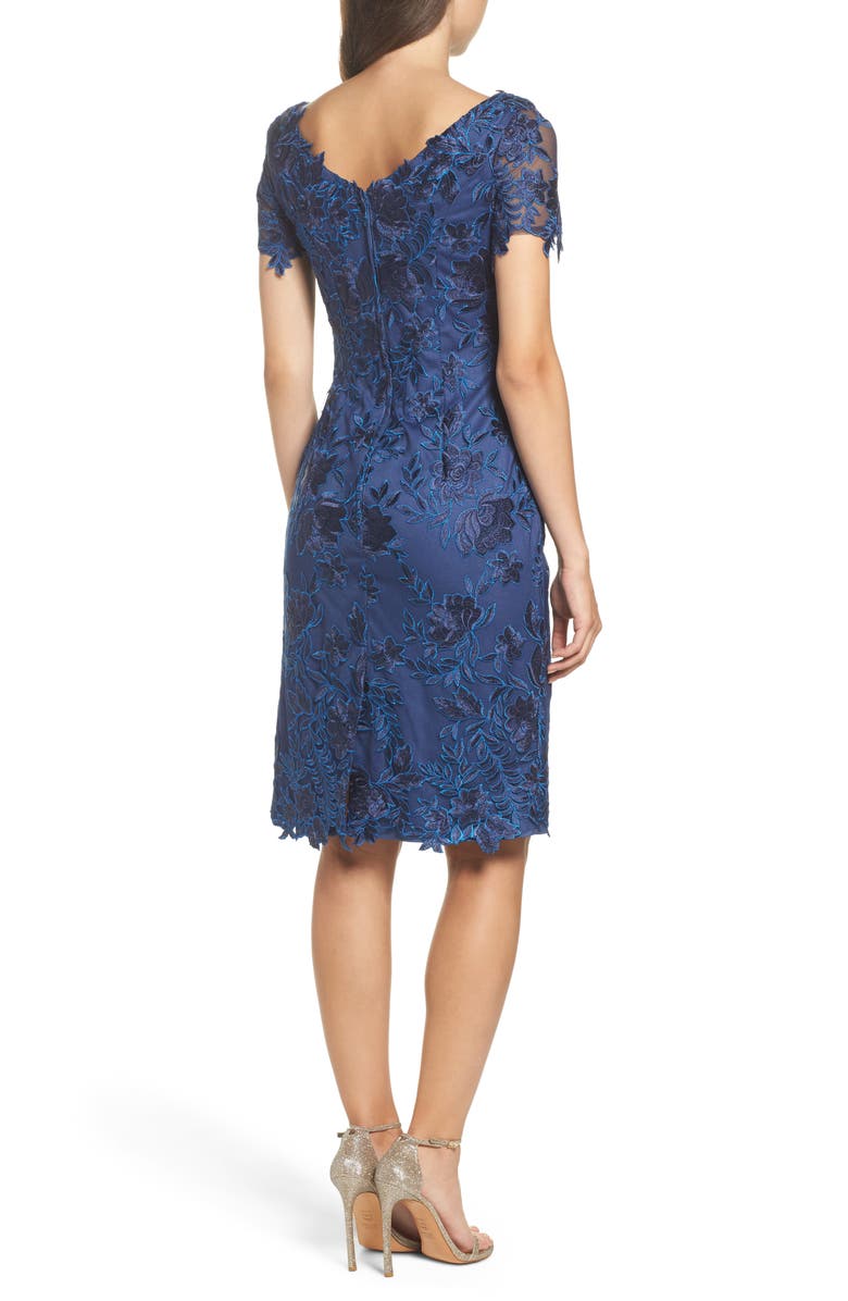 La Femme Lace Sheath Dress | Nordstrom