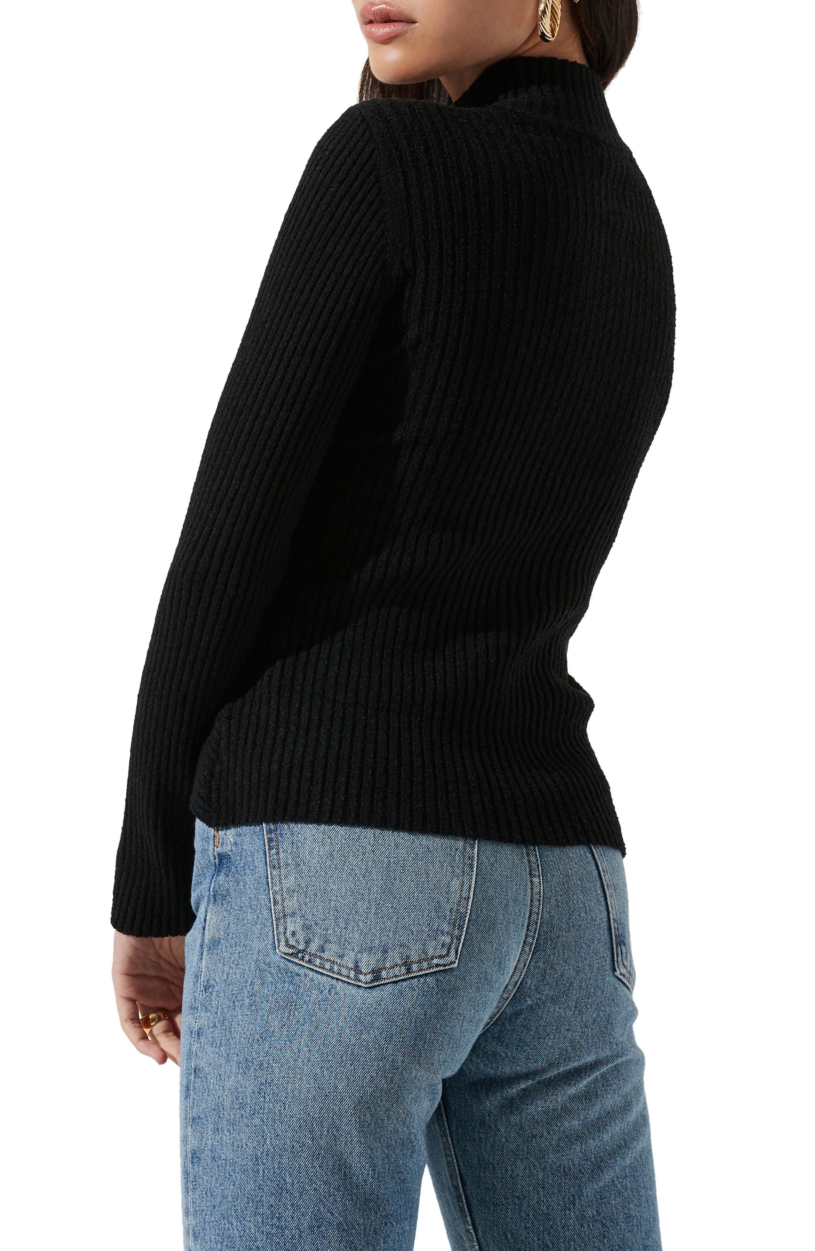 ASTR the Label Cross Front Sweater | Nordstrom