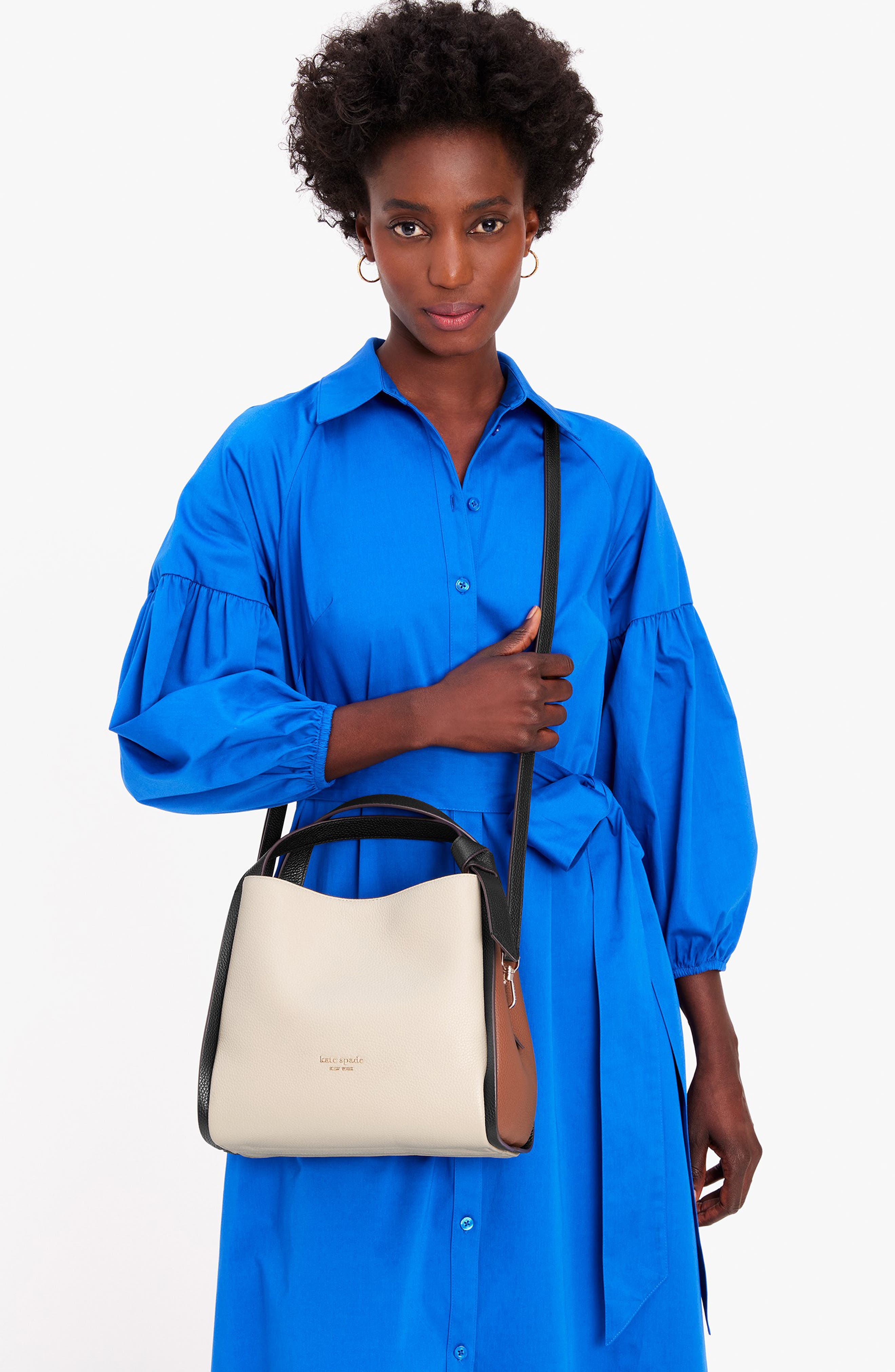 Kate Spade New York knott large colorblock leather handbag | Nordstrom