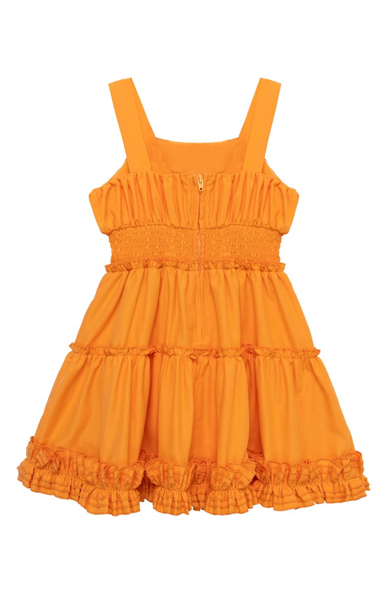 Habitual Kids Kids' Ruffle Smocked Waist Fit & Flare Dress | Nordstrom