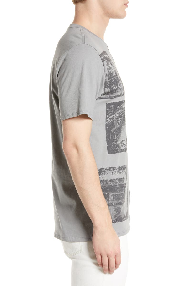 KARL LAGERFELD PARIS Paris Landscape Vintage Wash Graphic Tee ...