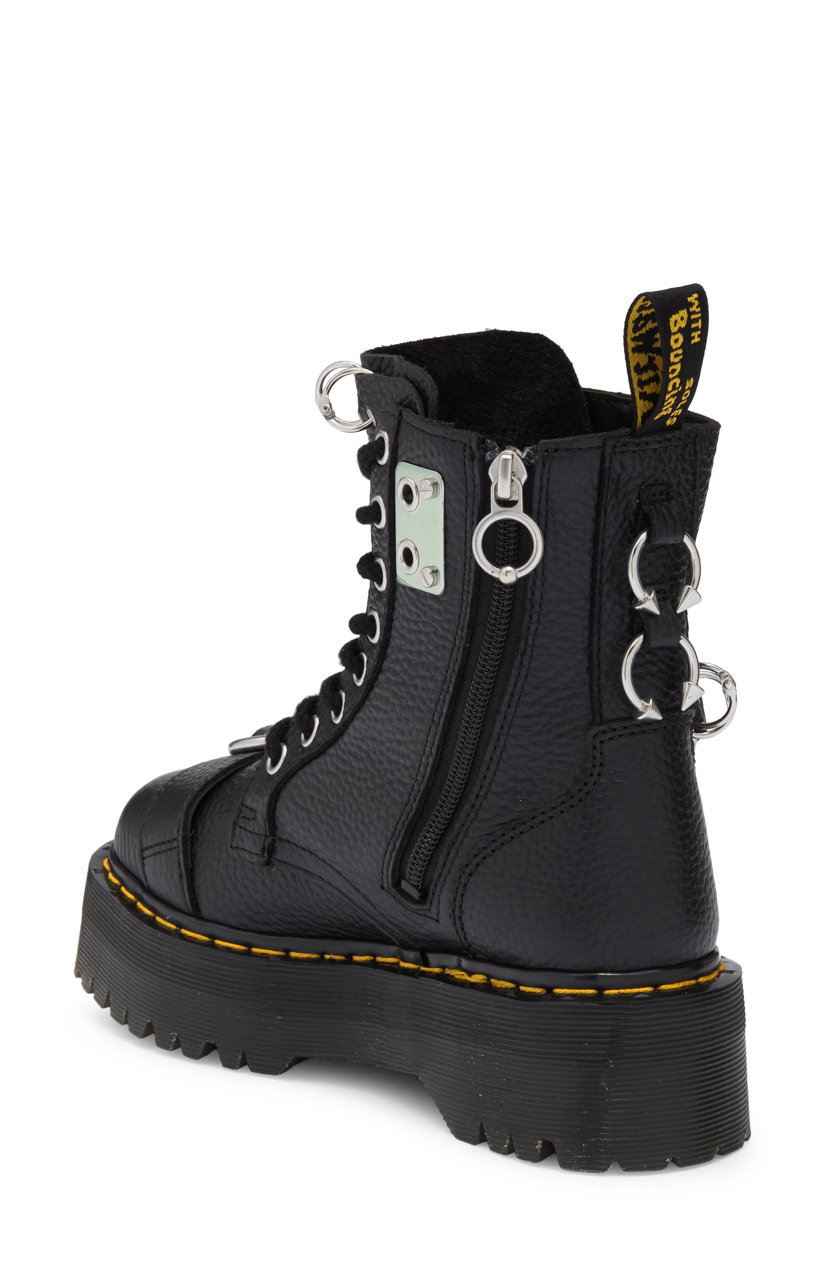 Dr. Martens Jadon Piercing Milled Leather Platform Boot (Women ...