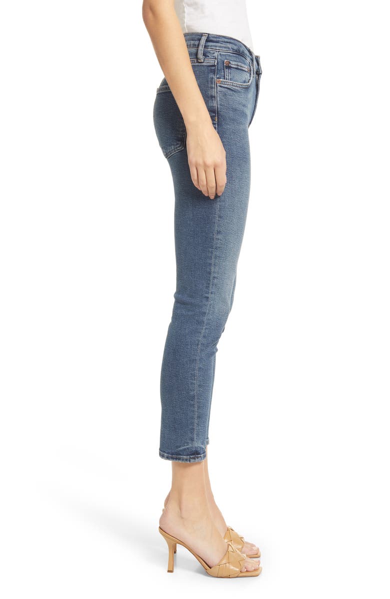 AGOLDE Toni High Waist Ankle Straight Leg Jeans | Nordstrom