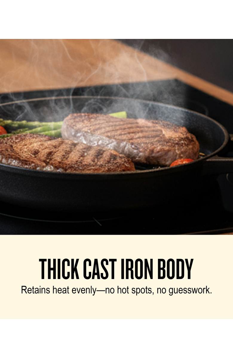 Alva Nori 11-inch Enameled Cast Iron Grill Pan | Nordstrom