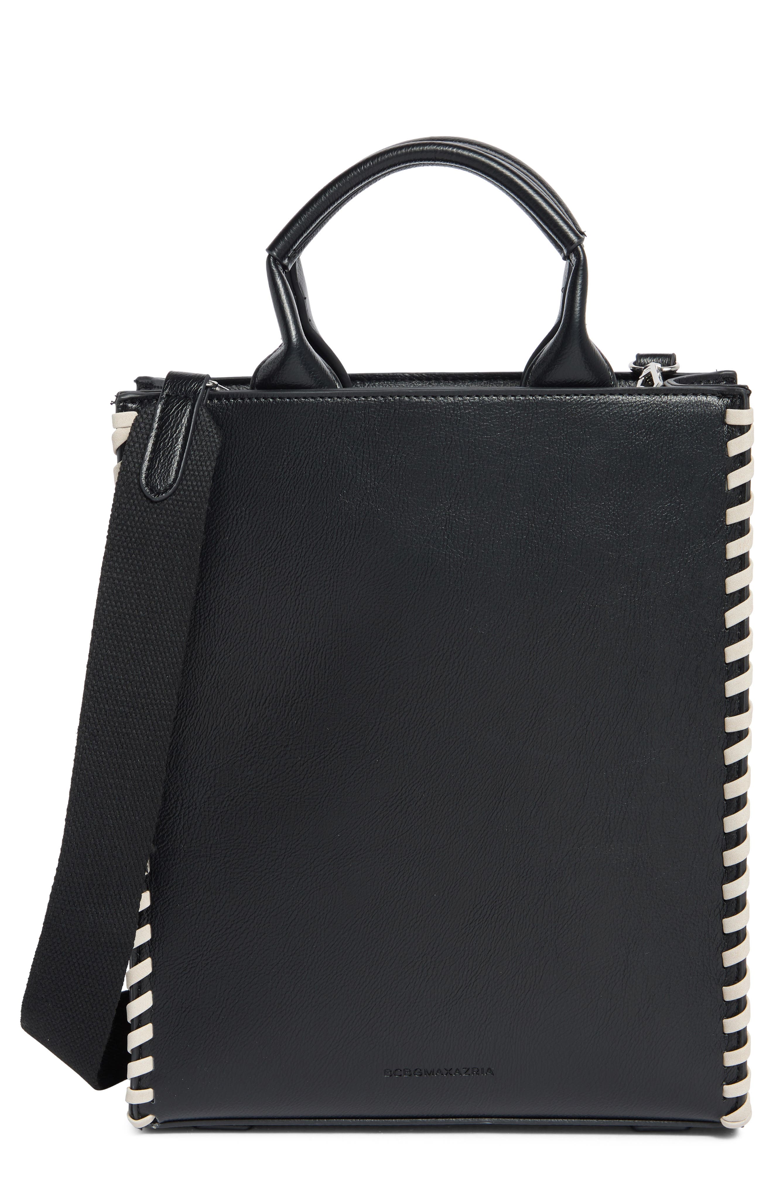 BCBG Two Tone Mini Whipstitch Tote Bag | Nordstromrack