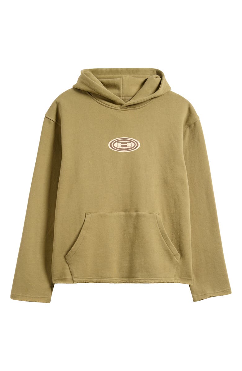 HONOR THE GIFT Oversize Raw Hem Logo Hoodie | Nordstromrack