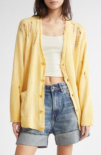 R13 Ripped Cardigan | Nordstromrack