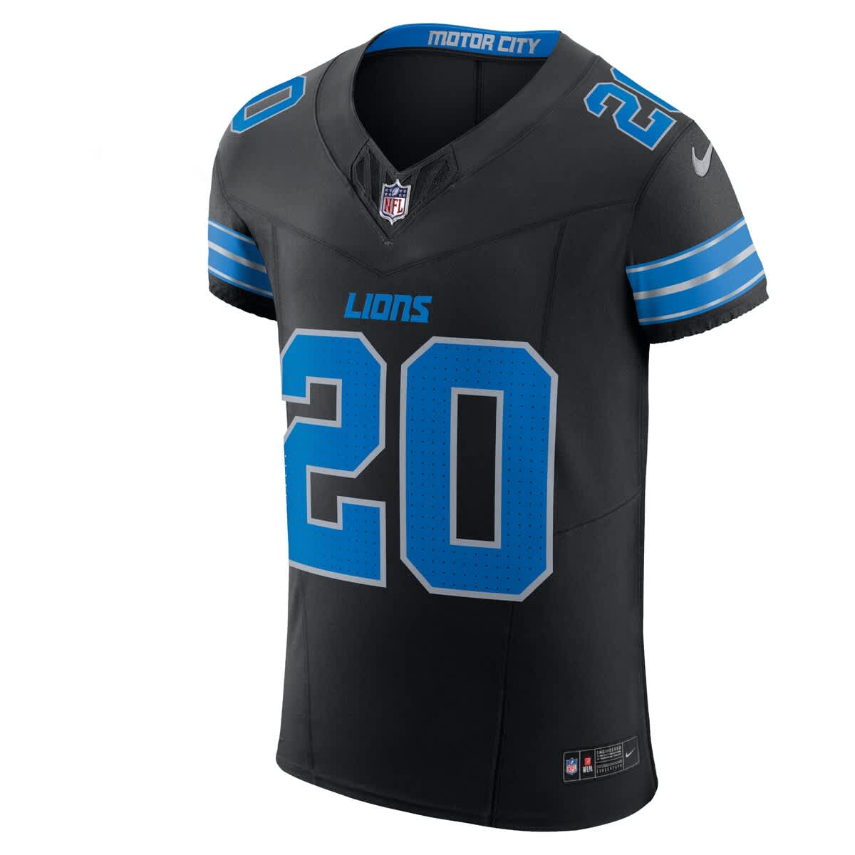 Nike Men's Nike Barry Sanders Black Detroit Lions Retired Player ...