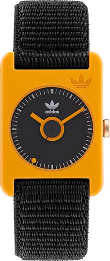 adidas Retro Pop Two Nylon Strap Watch, 31mm | Nordstrom
