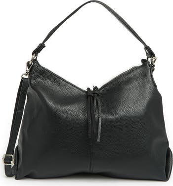 GIULIA MASSARI Dollaro Pebbled Leather Shoulder Bag | Nordstromrack