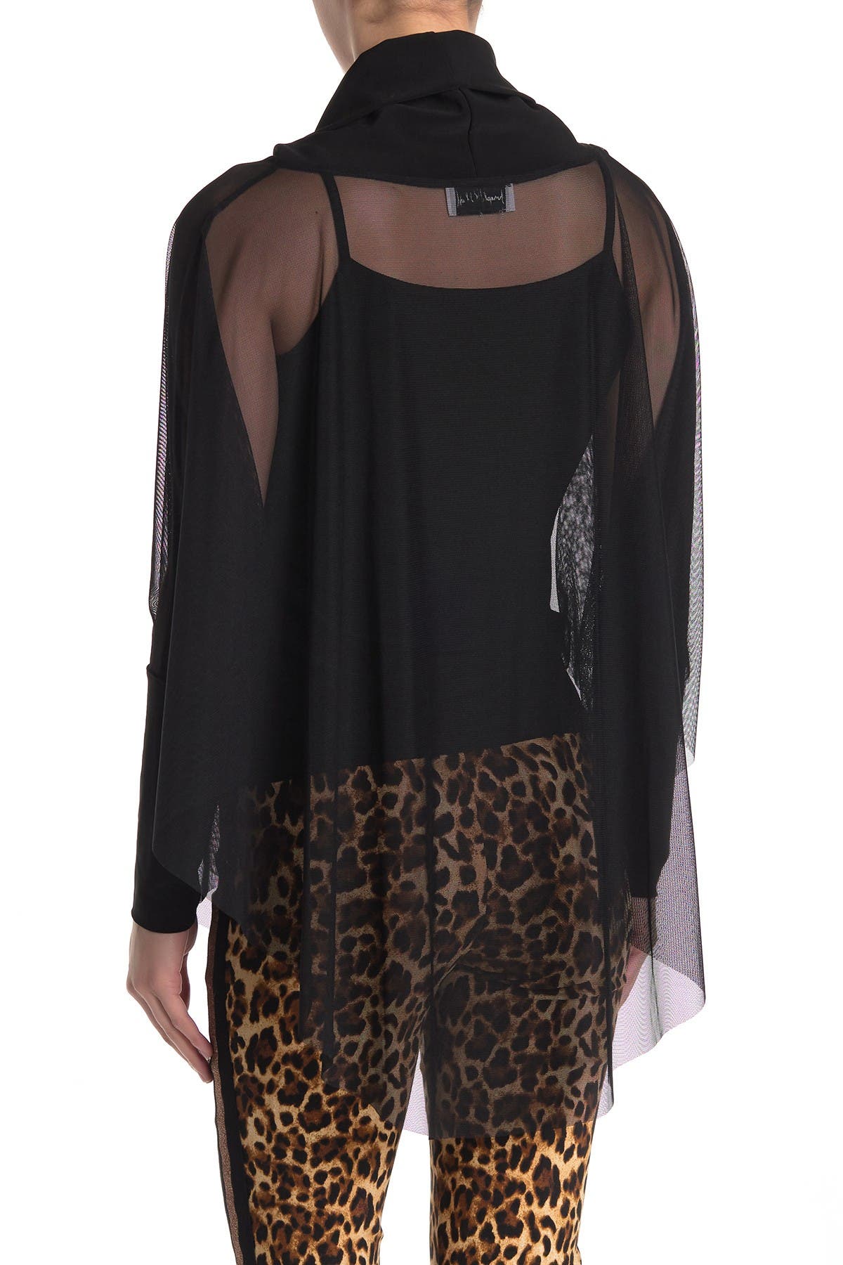 Joseph Ribkoff Mesh Cowl Neck Top | Nordstromrack