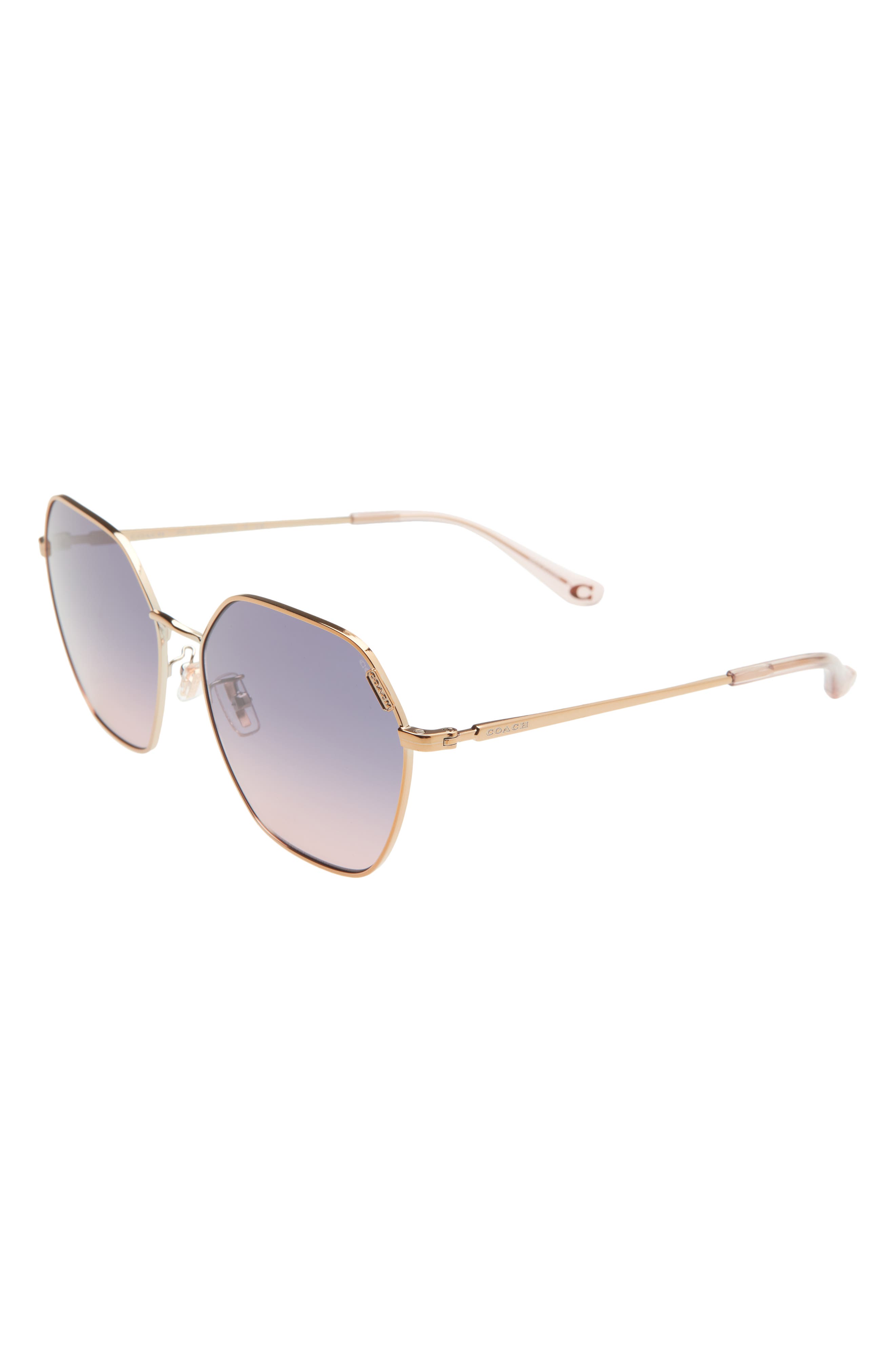 COACH 58mm Gradient Geometric Sunglasses | Nordstromrack