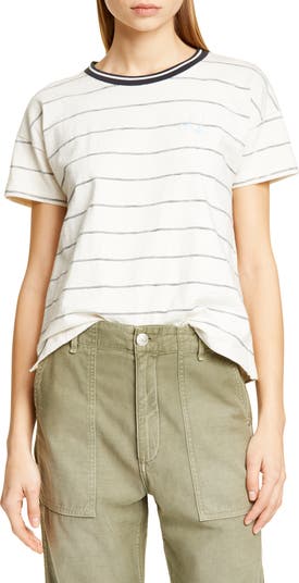 rag & bone Julien Stripe Ringer Cotton Tee | Nordstrom