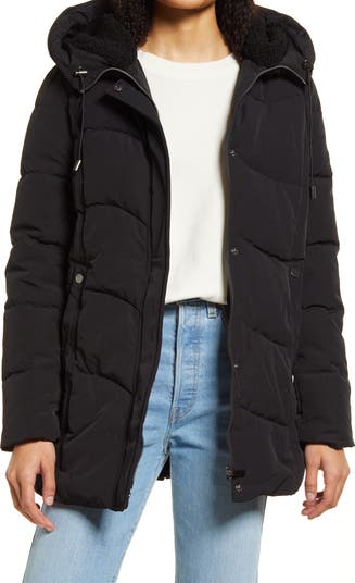 French Connection Quilted Water Resistant Puffer Jacket | Nordstromrack