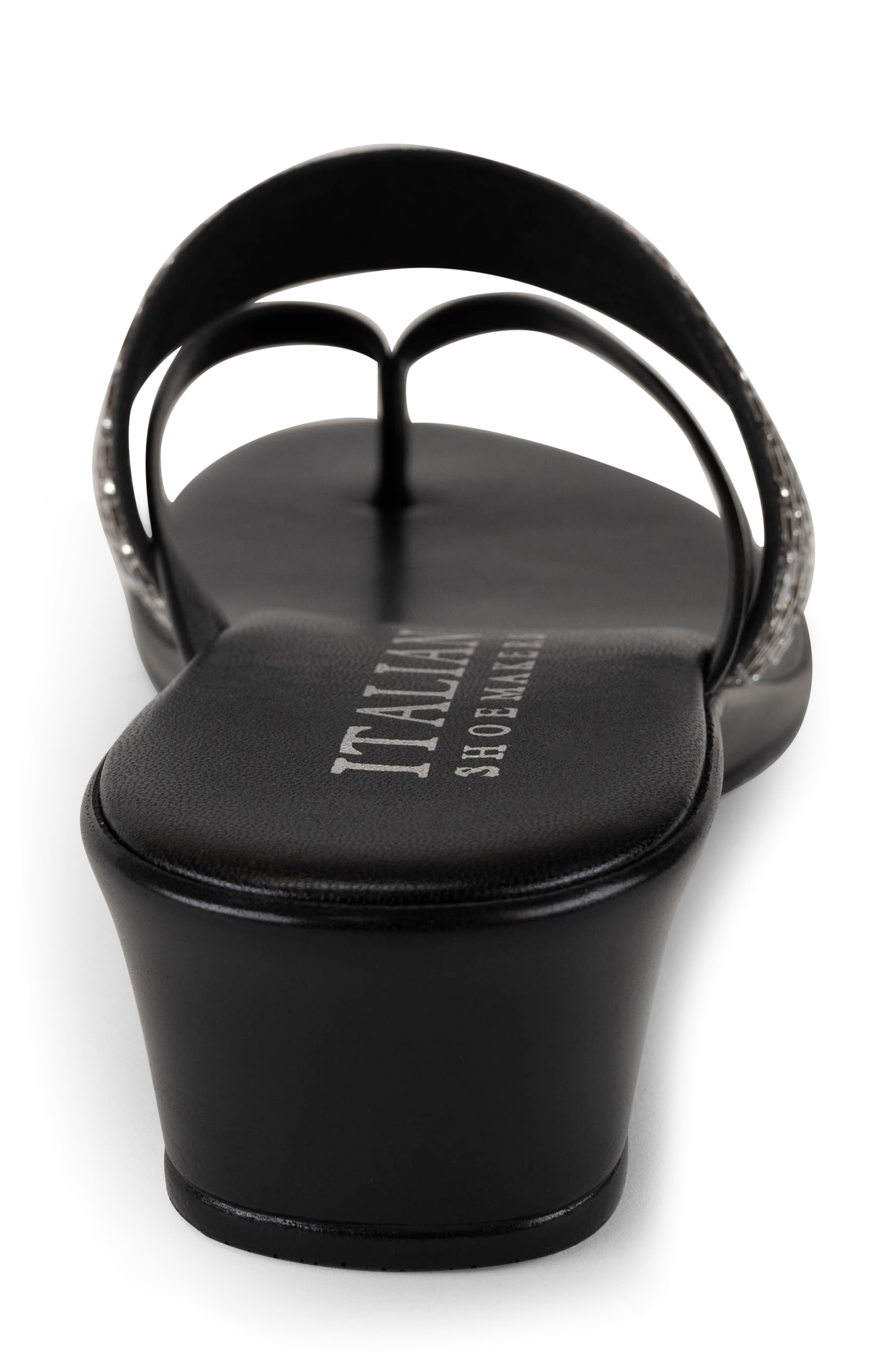 ITALIAN SHOEMAKERS Ashi Wedge Thong Sandal (Women) | Nordstromrack