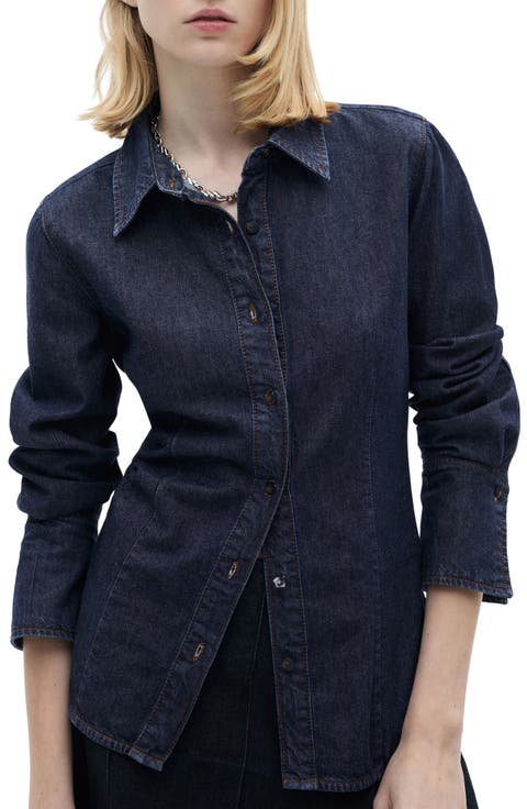Women's Denim Blouses | Nordstrom