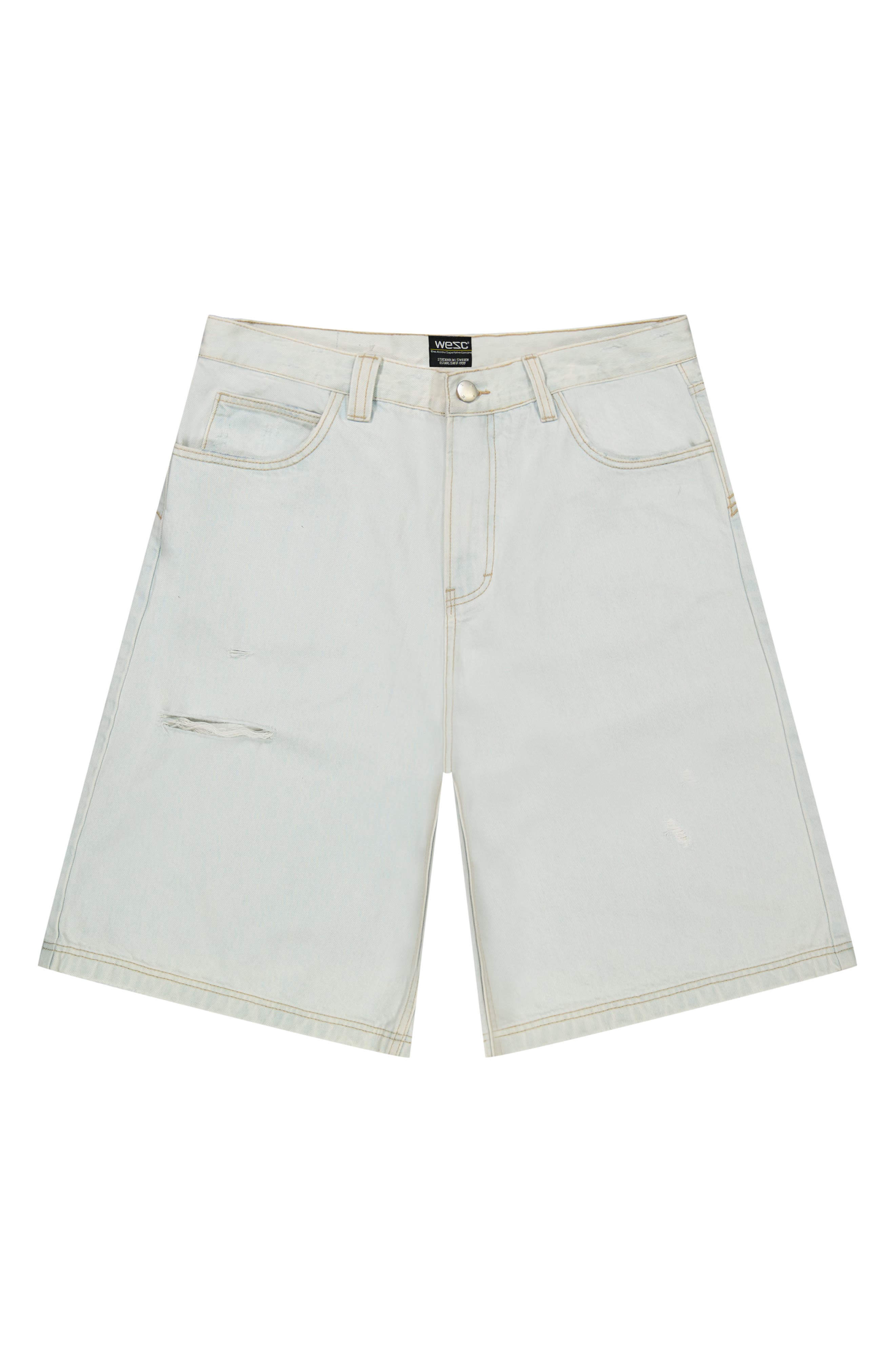 WeSC Distressed Denim Jorts | Nordstromrack