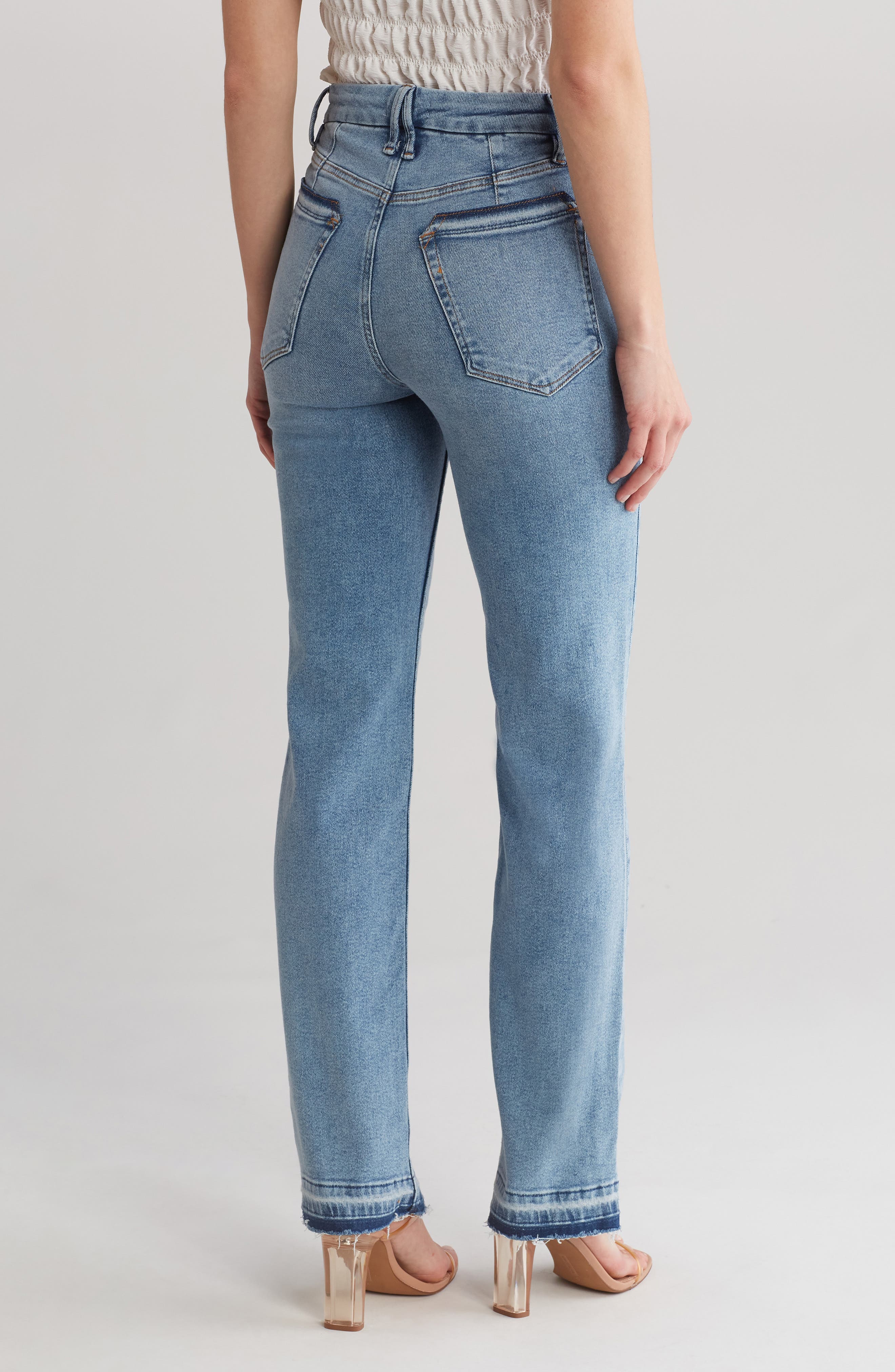 Good American Good Icon Release Hem Jeans | Nordstromrack