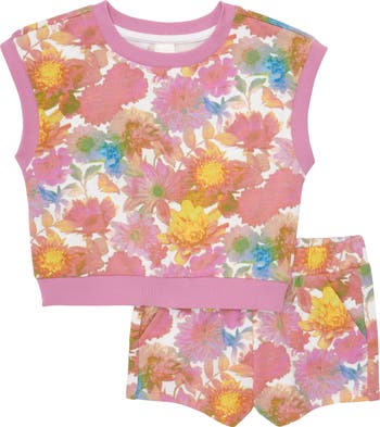 BP. Be Proud Kids' Pride Gender Inclusive Floral Organic Cotton Two ...