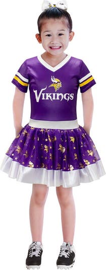 JERRY LEIGH Girls Youth Purple Minnesota Vikings Tutu Tailgate Game Day ...